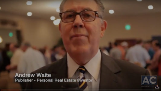 Andrew Waite of PREI promotes Andrew Cordle | Andrew Cordle